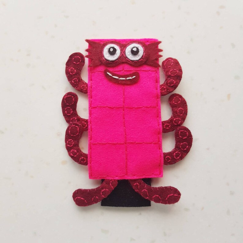 Numberblocks Finger Puppets No. 1 to 10 - Etsy Singapore