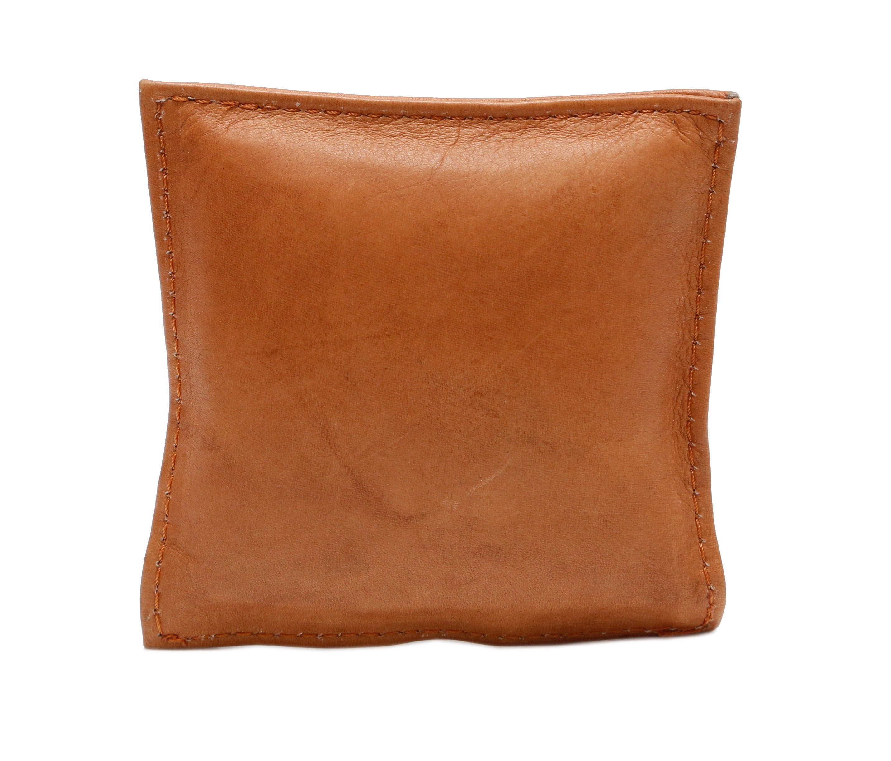 Paperweight 3.5x3.5 Leather Stress Reliever Custom Handcrafted ...