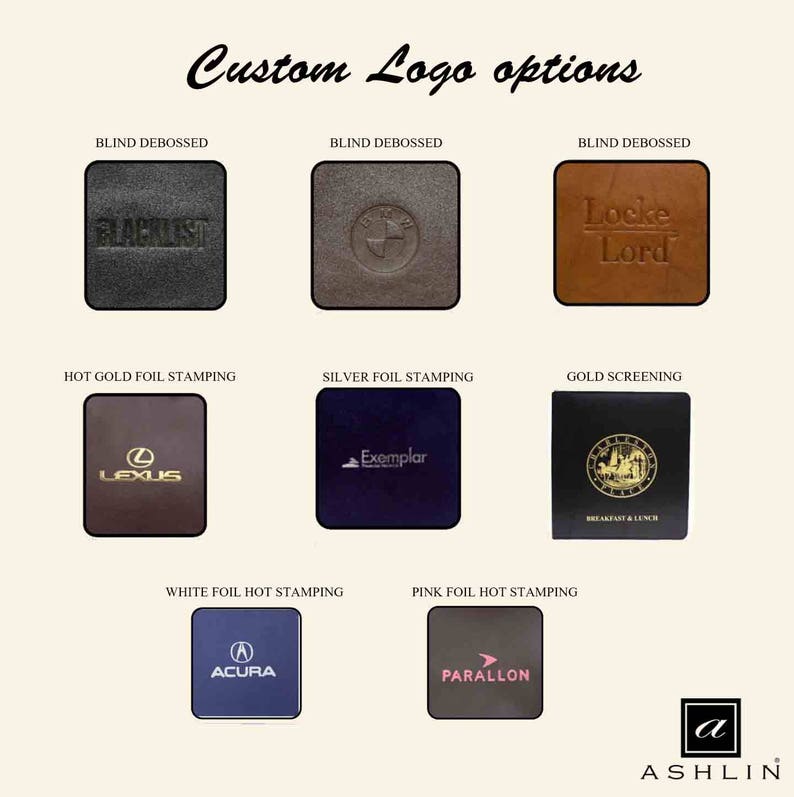 8-pen Storage Box Leather Snap Button Closure Custom - Etsy