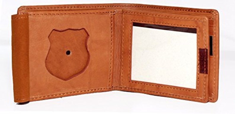 Rcmp Licensed Police Badge Wallet 8 Cards Billfold Section Custom Handcrafted Personalized 3638