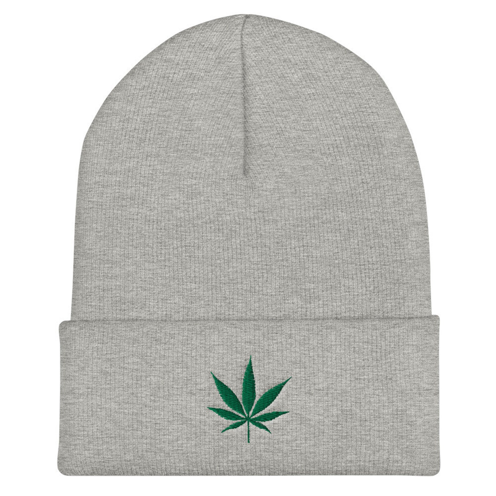 Embroidered Weed Beanie Winter Hat Dope Hat Pot Beanie Etsy