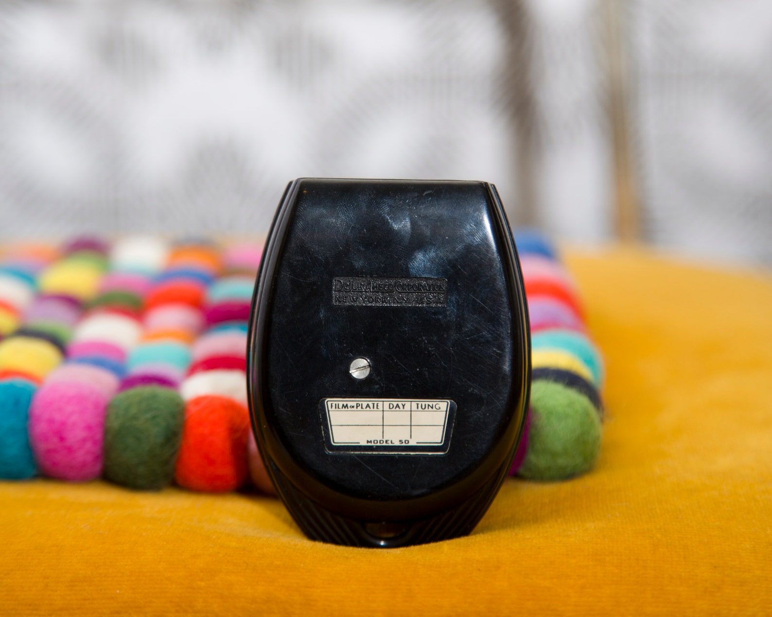 Art Deco Dejur Light Meter - Vintage Bakelite Photography Exposure ...