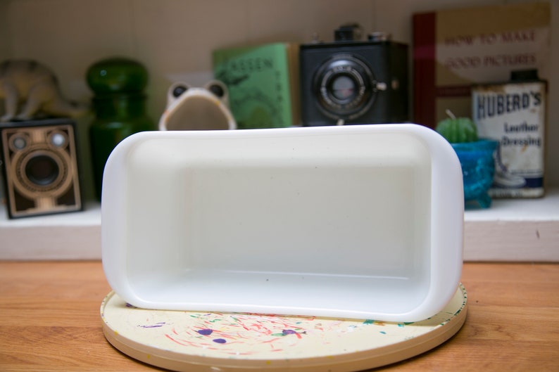 Vintage Plain White Milk Glass Pyrex Loaf Pan #913 - Etsy