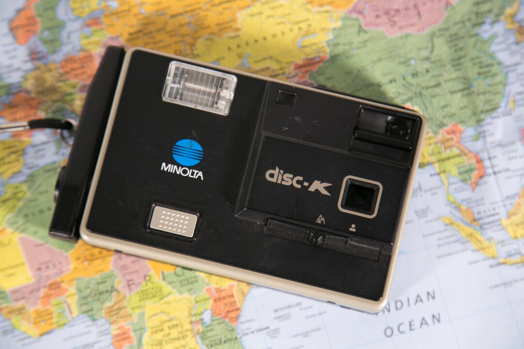 Minolta Disc K Disc Film Camera 1980s Great Condition - Etsy UK