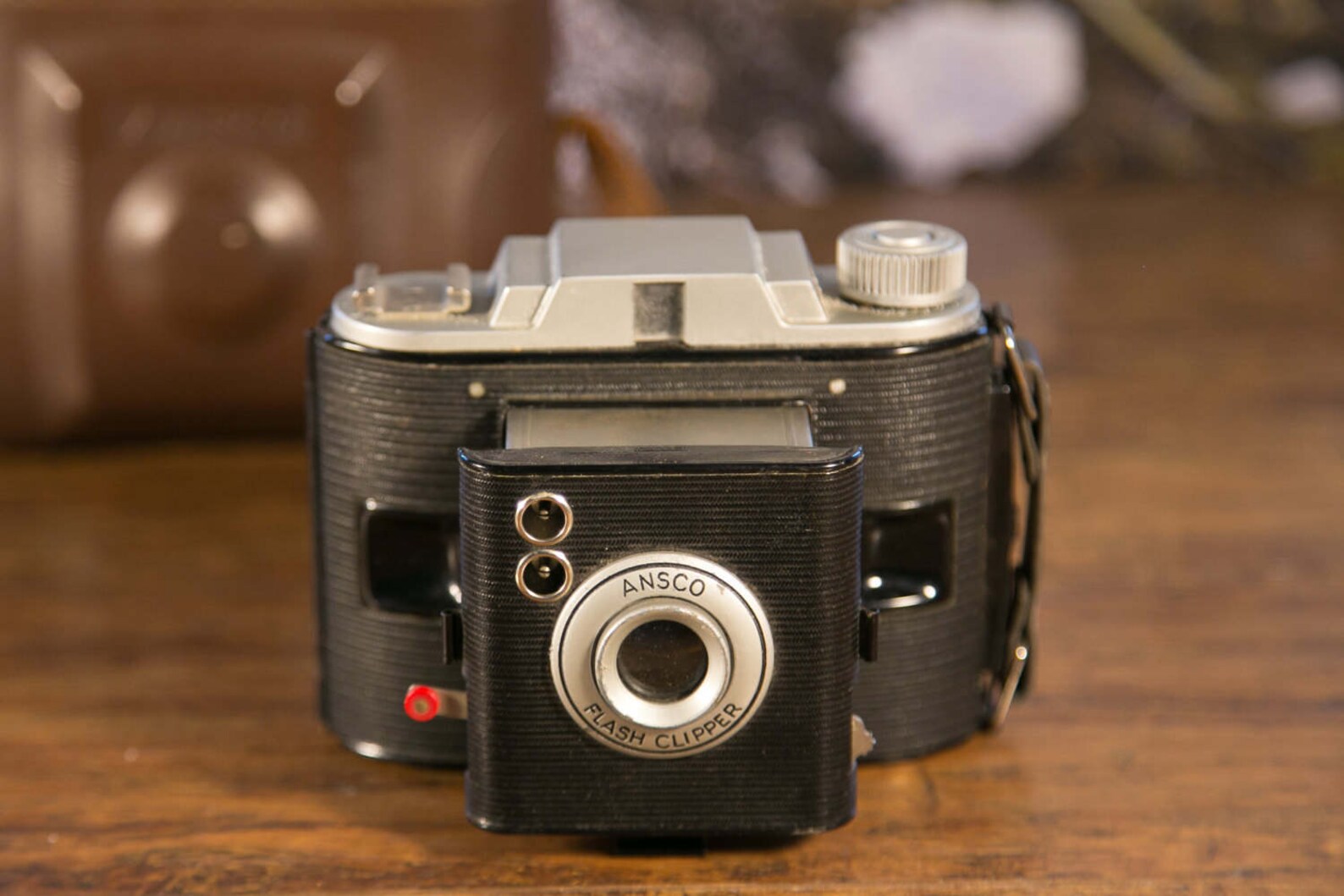 Ansco Flash Clipper Camera With Leather Case O83 | Etsy