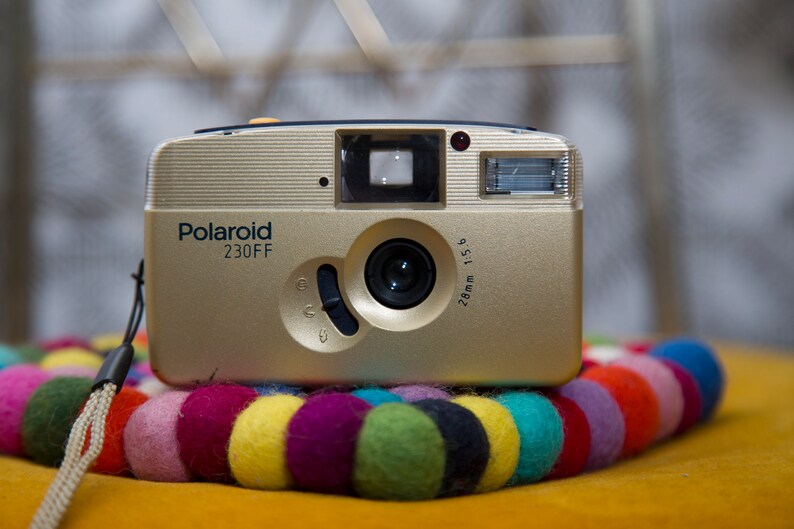 Polaroid 230FF Compact 35mm Film Camera - Tested, Working - Free ...