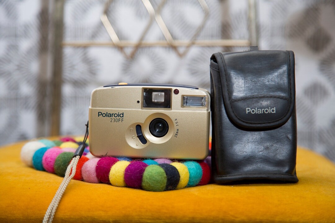 Polaroid 230FF Compact 35mm Film Camera - Tested, Working - Free ...