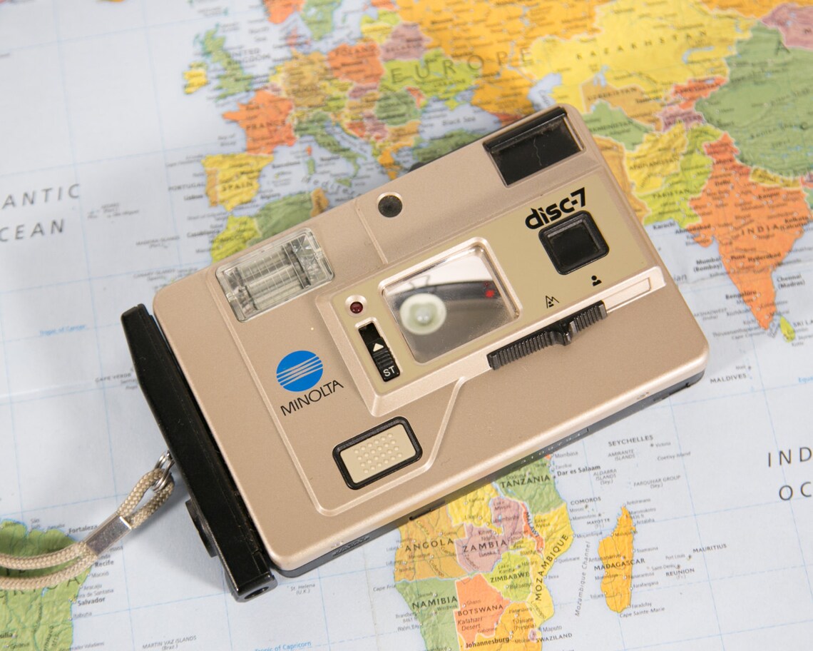 Minolta Disc-7 Disc Film Camera Excellent état DISC10 - Etsy France