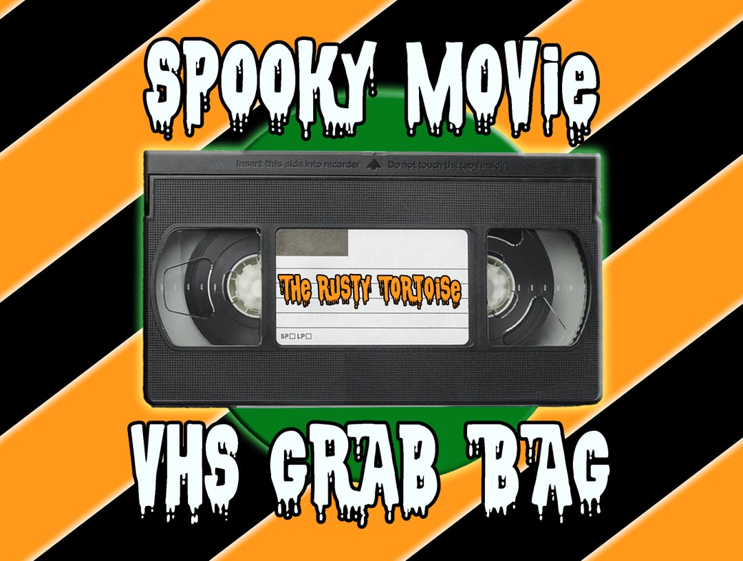 Spooky Scary Thrilling Horror VHS Tape Grab Bag! Mystery VHS Tapes ...
