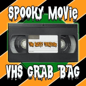 Spooky Scary Thrilling Horror VHS Tape Grab Bag! Mystery VHS Tapes ...