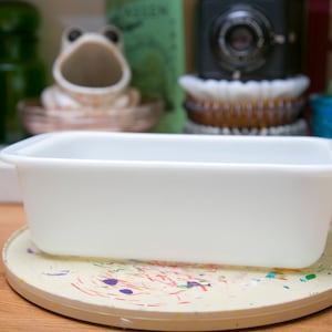 Vintage Plain White Milk Glass Pyrex Loaf Pan #913 - Etsy
