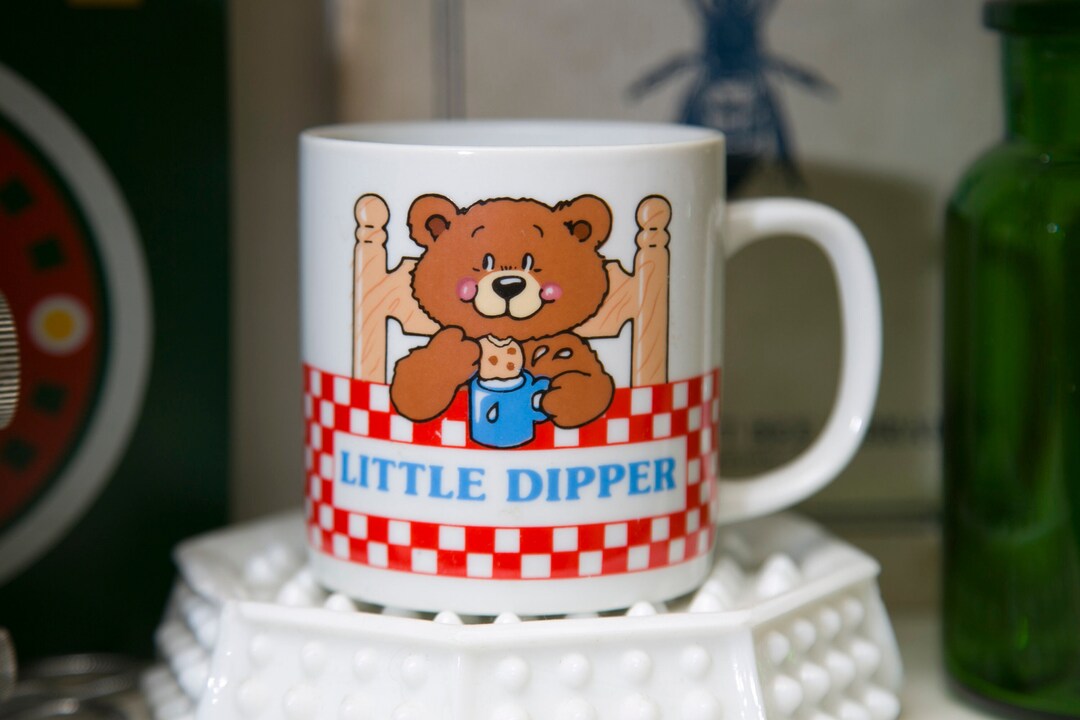 Vintage Avon Little Dipper Baby Bear Mug FREE Shipping Unique Mug for ...