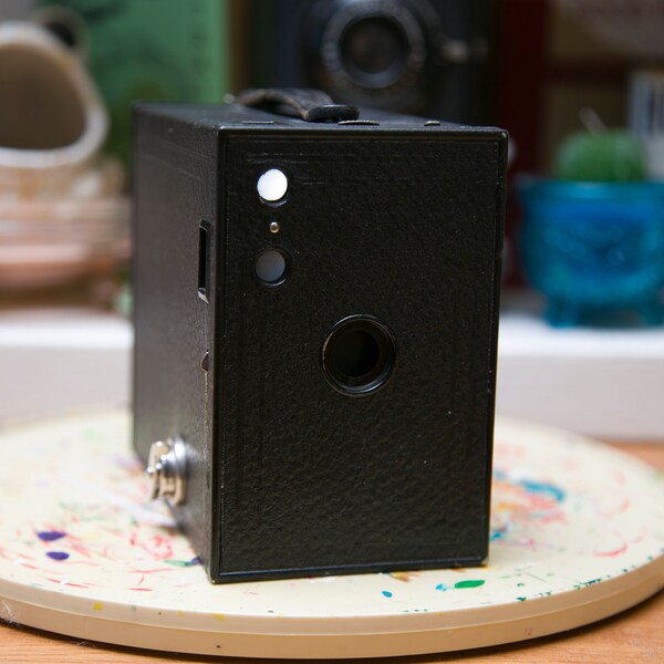 Antique Box Camera - Etsy