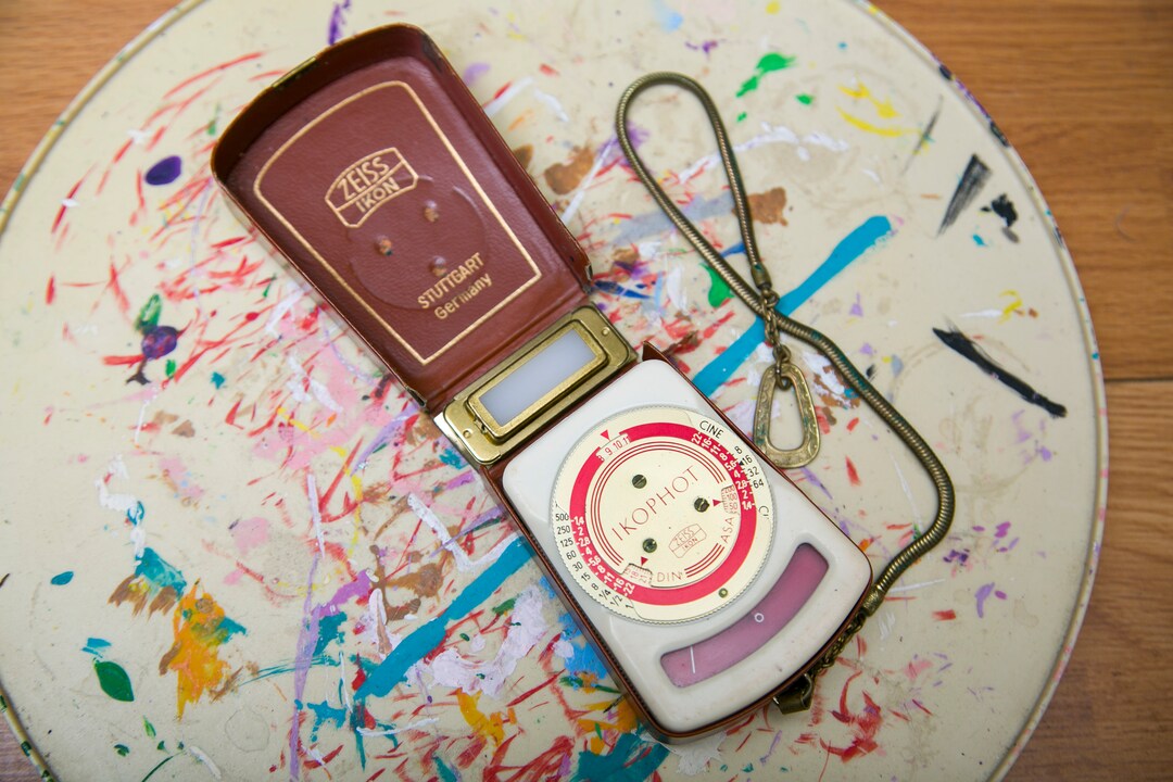 Working Zeiss Ikon Ikophot Selenium Light Meter - Very Clean German ...
