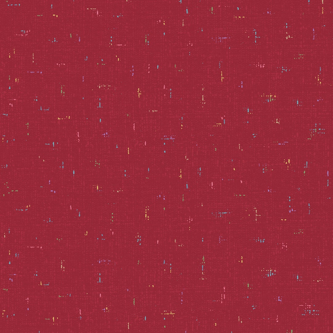 Marcus Prints Scandi Style Red Flecked Fabric R2165-RED - Etsy