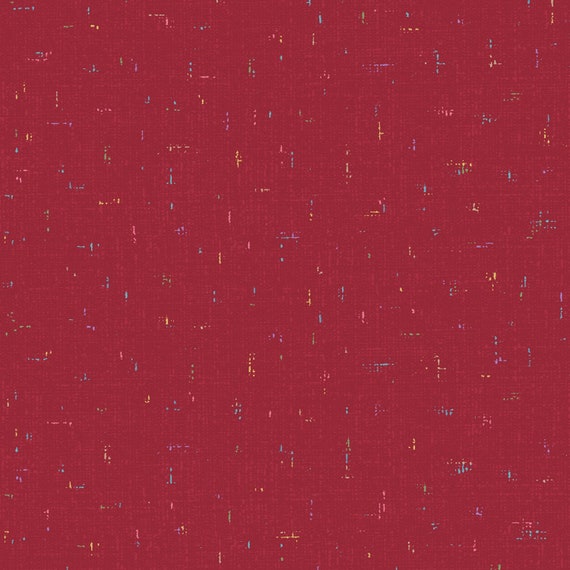 Marcus Prints Scandi Style Red Flecked Fabric R2165-RED - Etsy