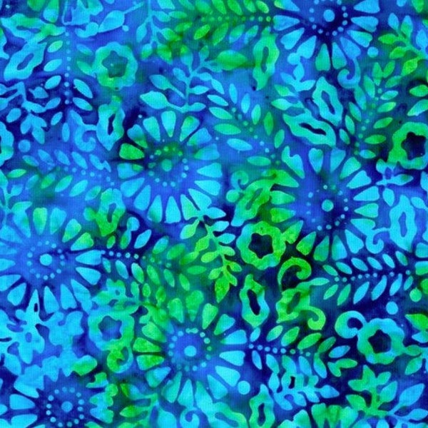 Turquoise Batik - Etsy