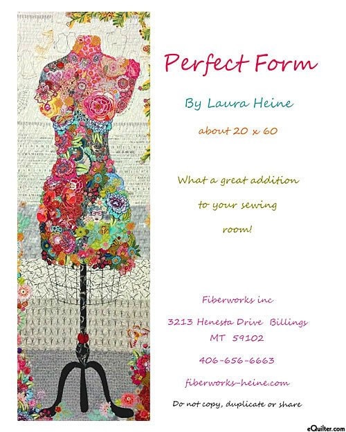 Fiberworks' Perfect Form Quilt Pattern by Laura Heine - Etsy