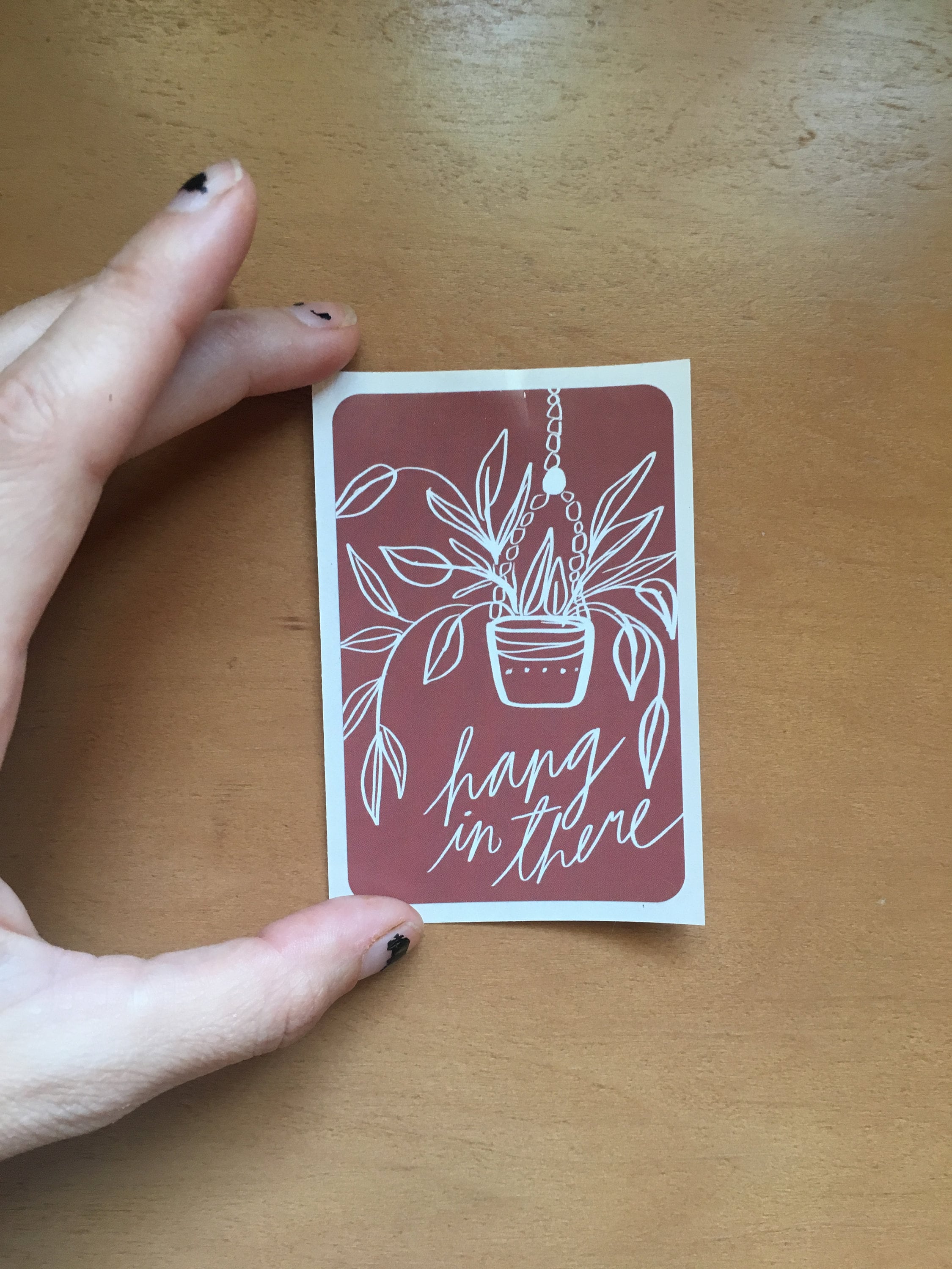 Hang in There Sticker - Etsy