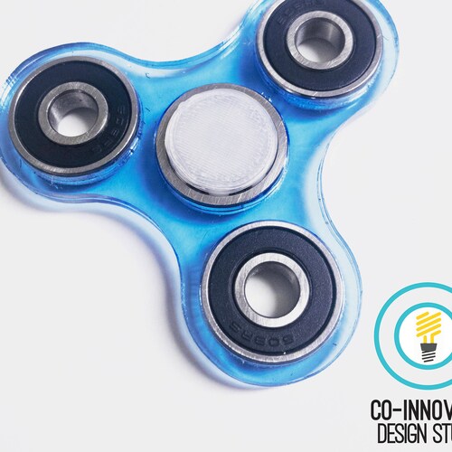 The Original Tri-beam Fidget Spinner in Polished Aluminum - Etsy