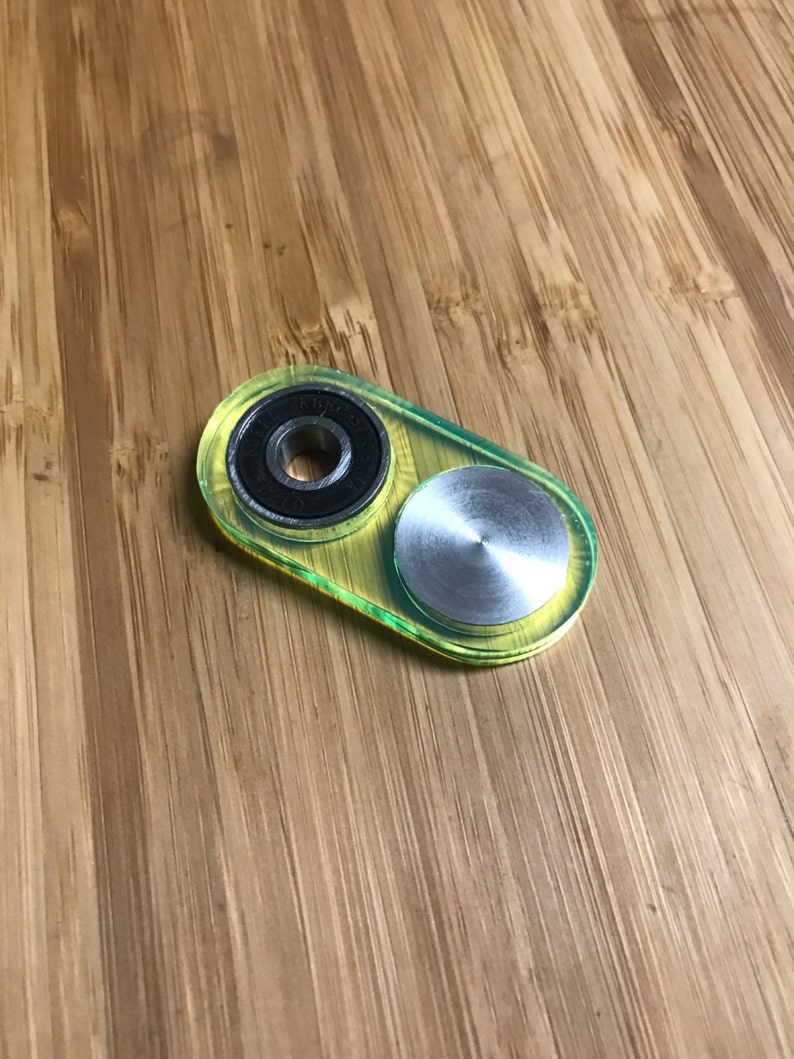 W3 wobble Weighted Widget Finger Fidget Spinner Worry Stone - Etsy