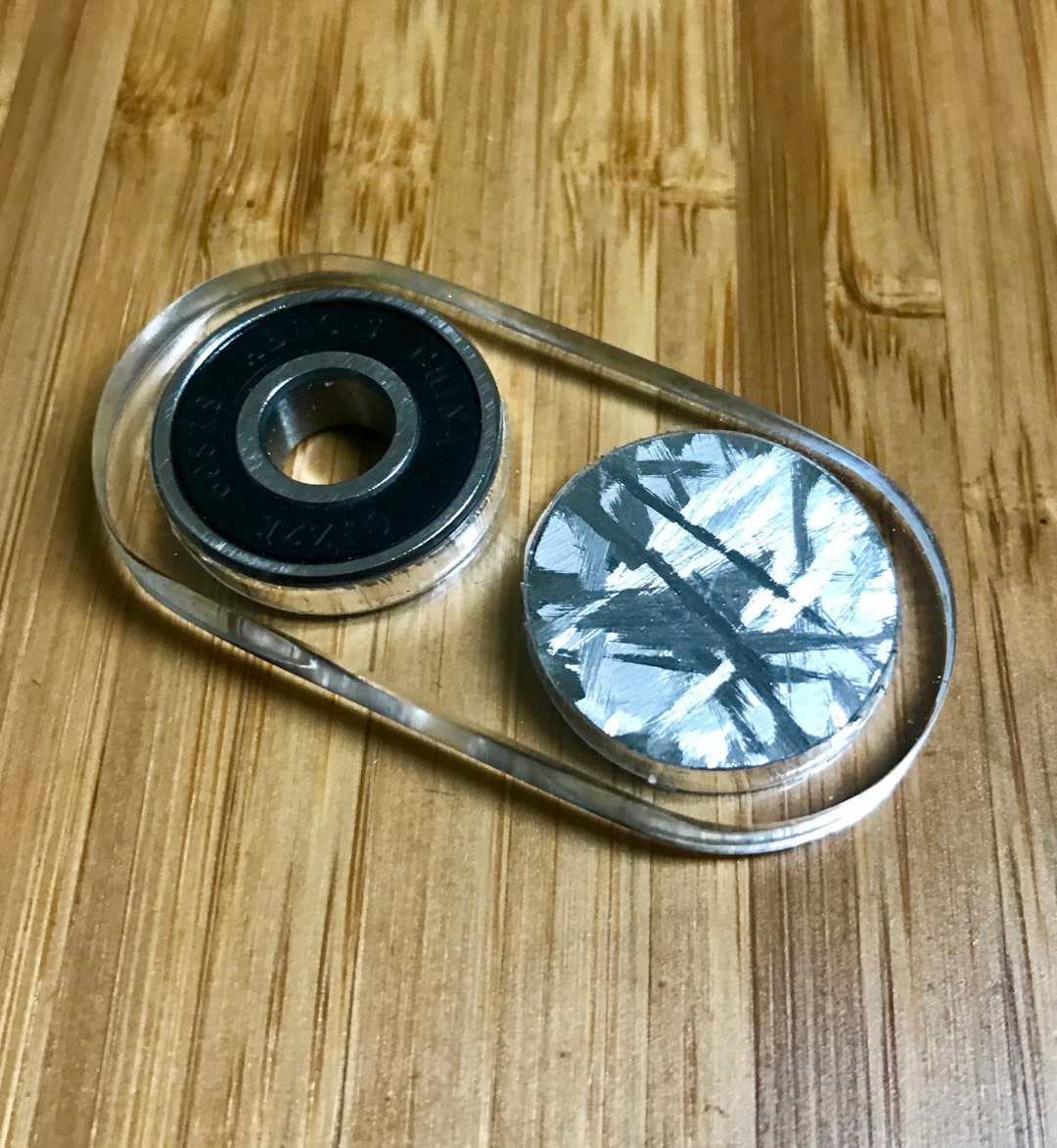 W4 (worry Wobble Weighted Widget) Finger Fidget Spinner Worry Stone - Etsy