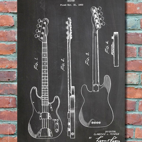 Vintage Fender Poster - Etsy