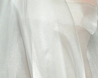 Crystal Organza/ Organdy 100% Polyester Sheer Fabric, 115/116 Inches ...