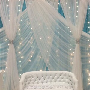 Sheer Voile Fabric is a 118 Wide Width for Curtains and - Etsy