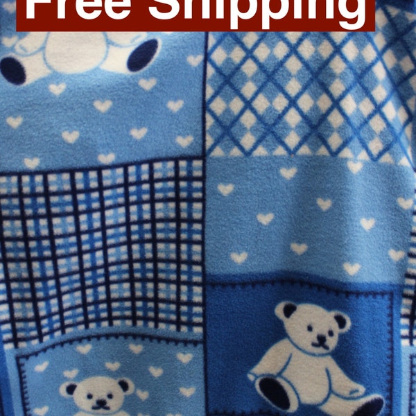Teddy Bear Fleece - Etsy
