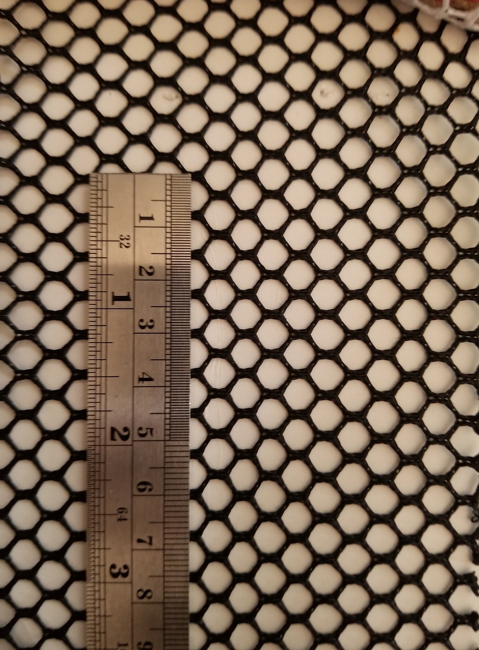 Air Mesh Black Fabric by the Yard, 7mm Polyester Hex Mesh 60" - Etsy
