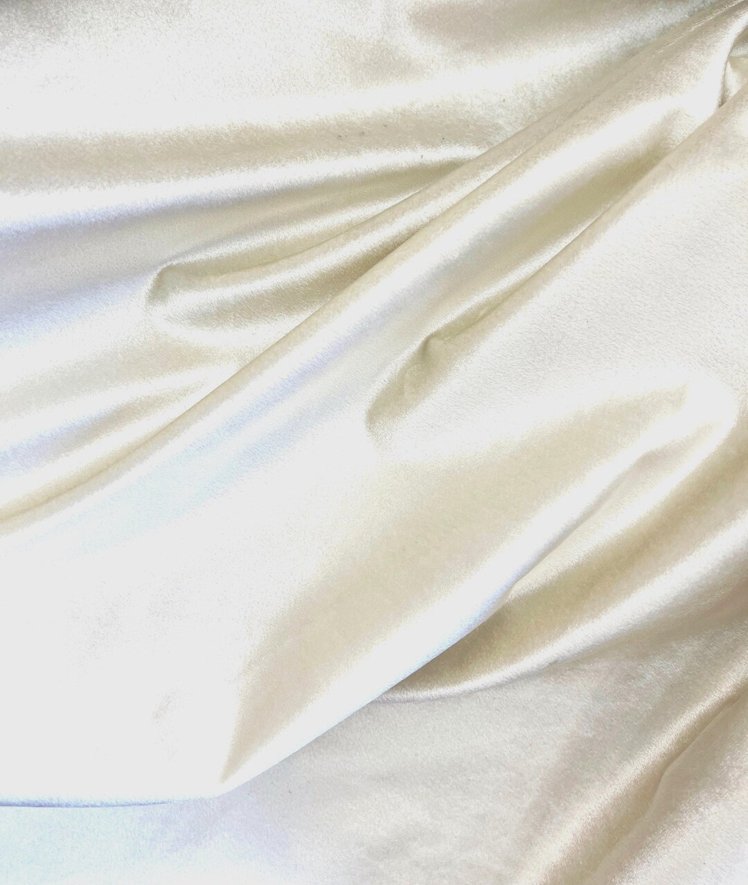 Micro Velvet Color off White Fabric, Drapery, Upholstery Luxury Fabric ...