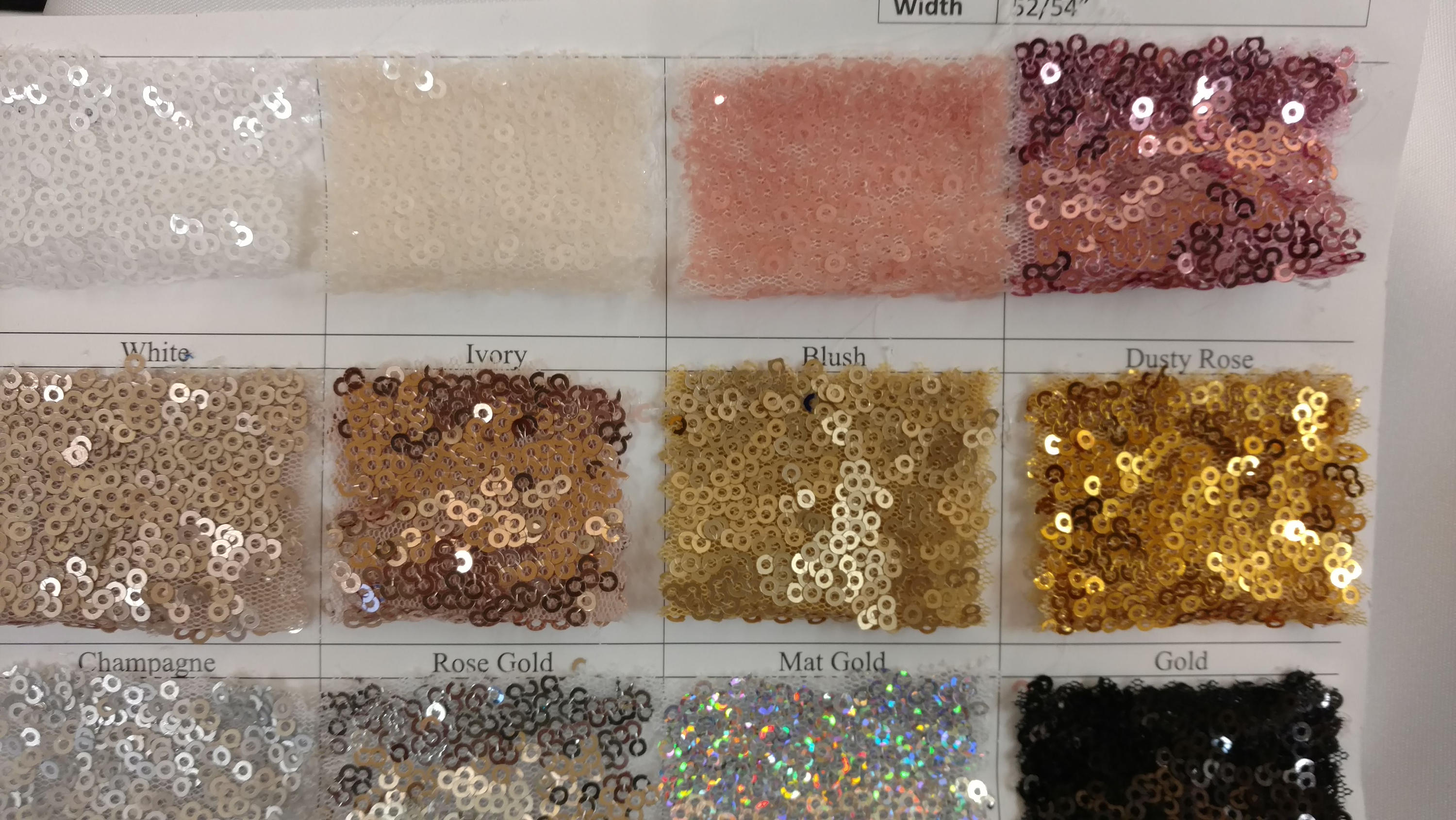Glitz Sequin Fabric 52 wide sold by the yard 15 | Etsy