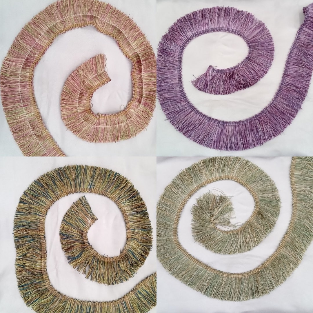 Brush Fringe 2 Inches Pillow Trim, Drapery Trim, Decorative Trim, Sold ...