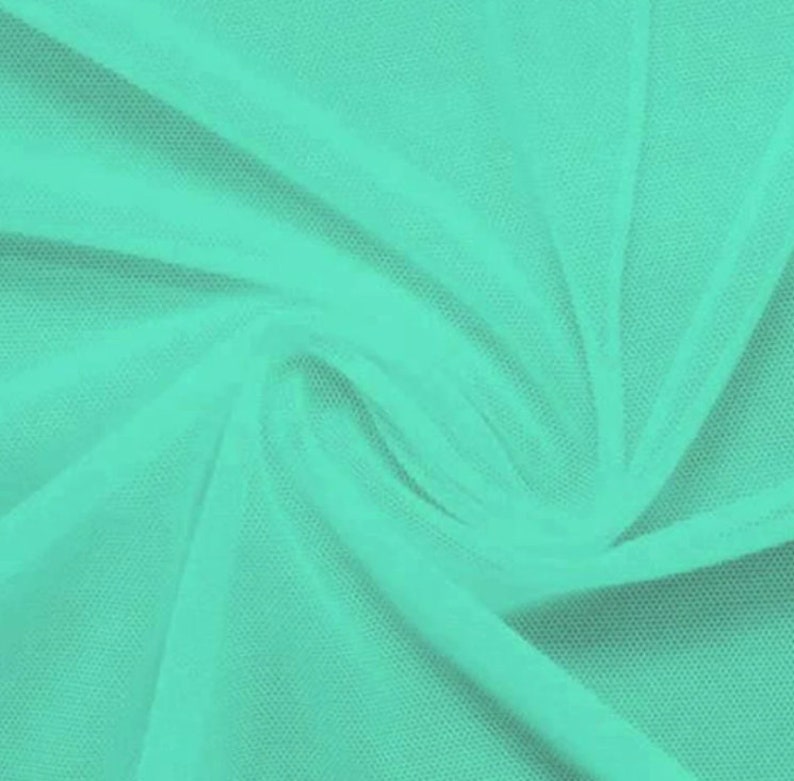 Power Mesh Soft Sheer Mesh Fabric, Stretch Fabric,58" Wide, Sold by the ...