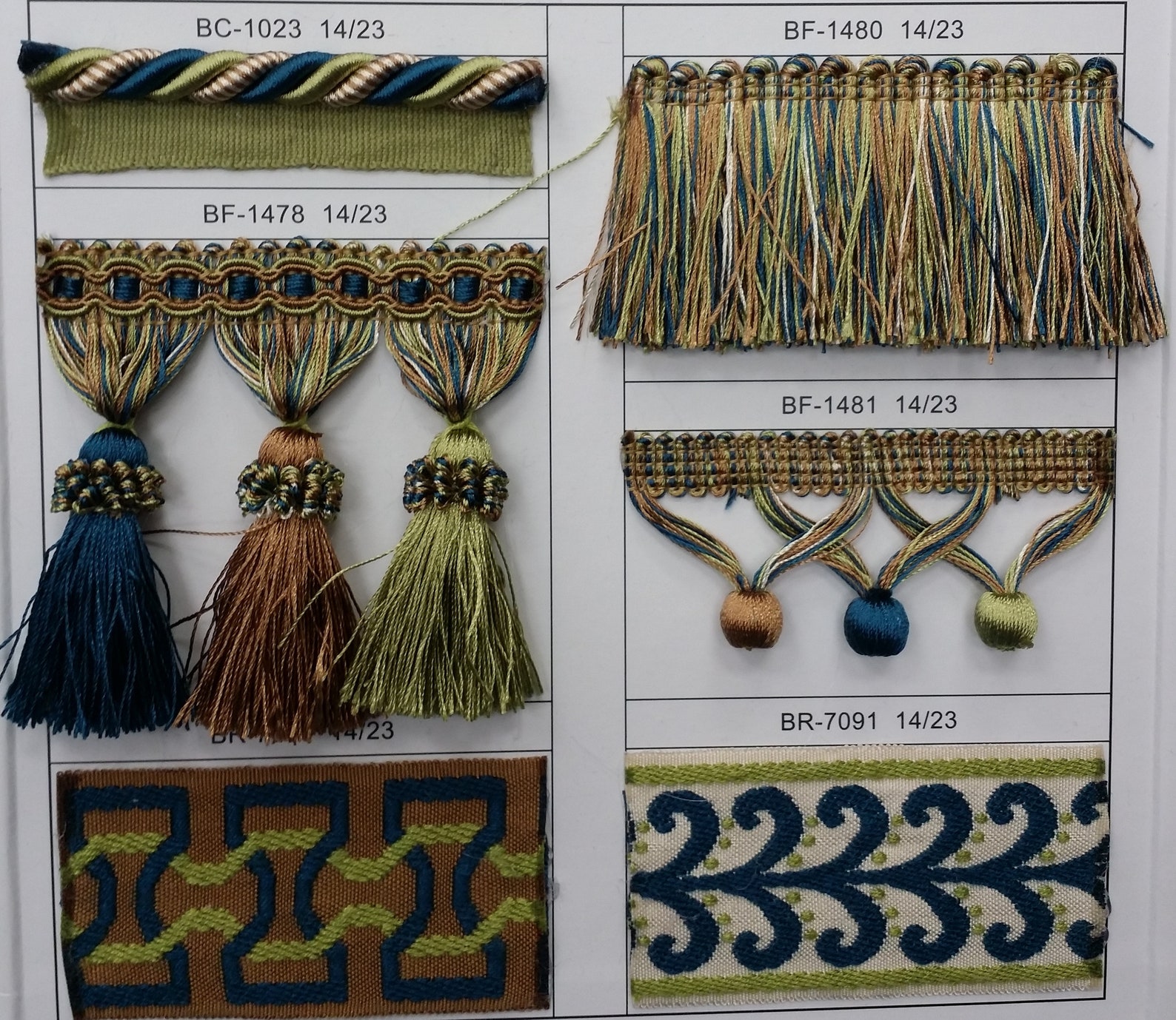 Tassel Fringe Trim Large 3.5 Inch Long Style Bf 1478 - Etsy
