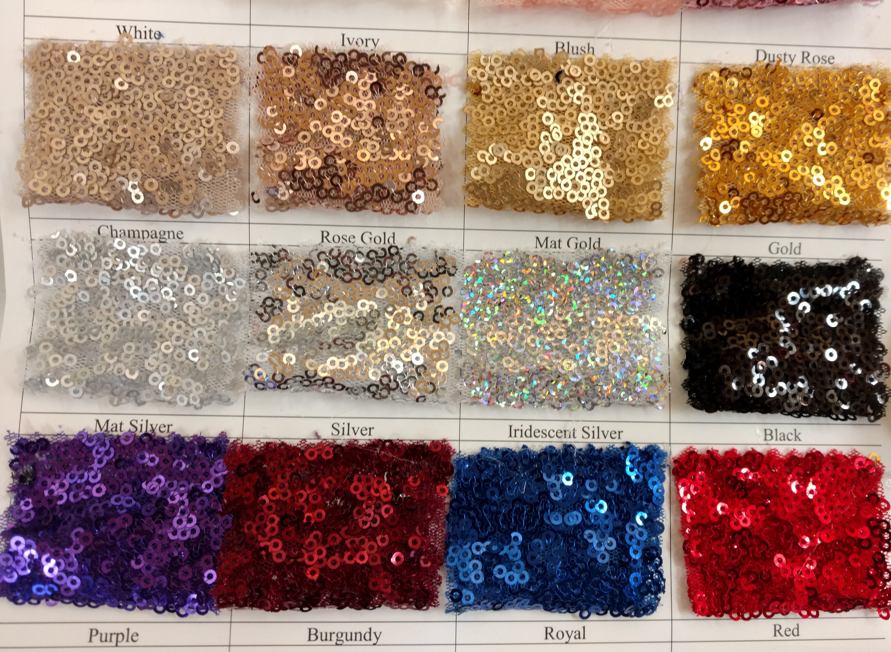 Glitz Sequin Fabric 52 wide sold by the yard 15 | Etsy
