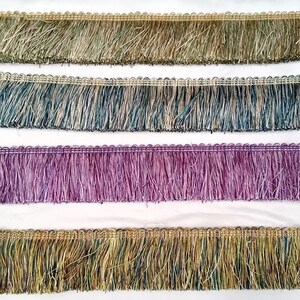 Brush Fringe 2 Inches Pillow Trim, Drapery Trim, Decorative Trim, Sold ...