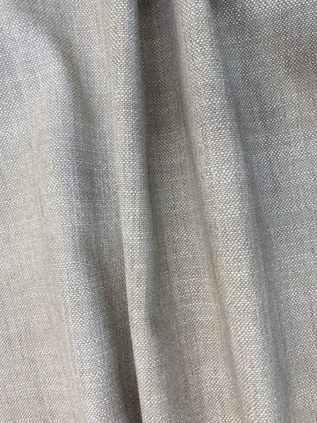Linen Look Alike Polyester Pearl River Grey 58" Sold by the Yard - Etsy