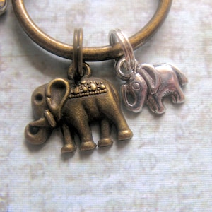 Elephant Keychain, Elephant Charms, Elephant Accessories, Good Luck ...