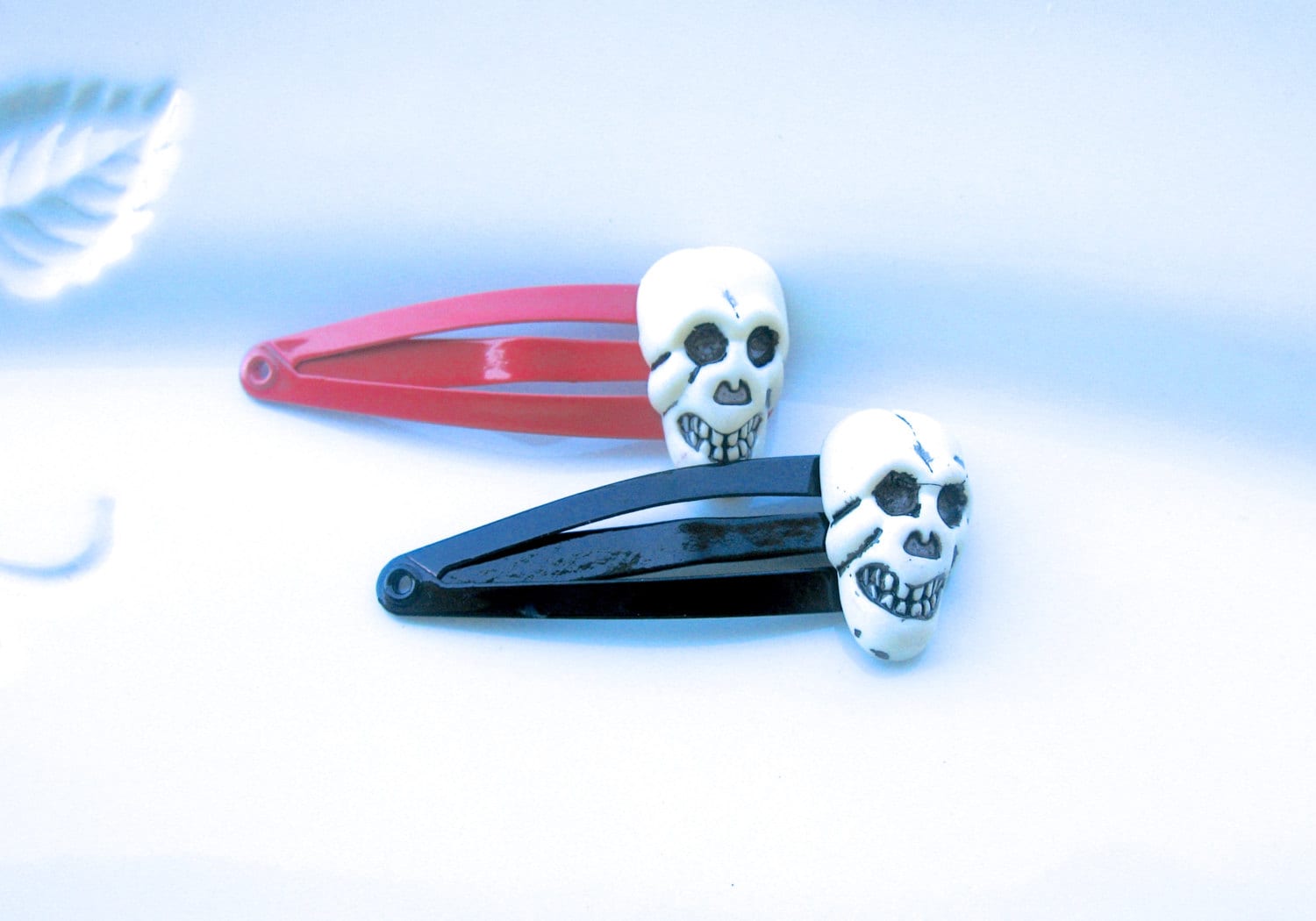 Halloween Hair Clip Skull Hair Clip Skeleton Costume Skull - Etsy