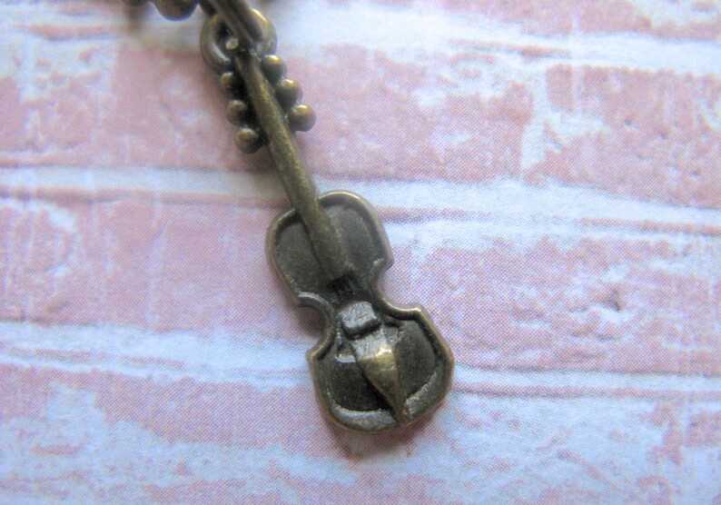 Music Jewelry Music Necklace. Musical Instrument Charms - Etsy