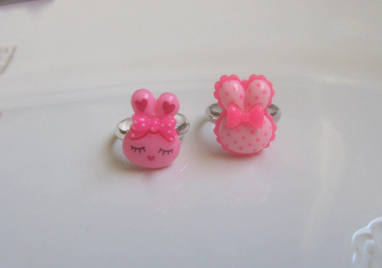 Bunny Ring Kawaii Ring Kawaii Jewelry Bunny Jewelry Rabbit - Etsy