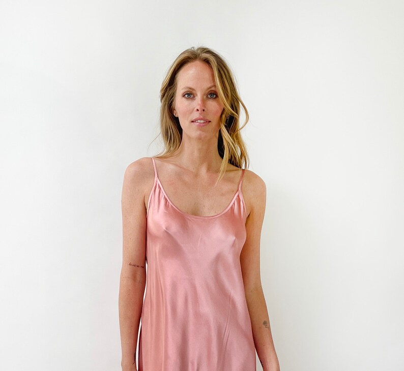MAGLIA IN SETA SBIACCIATA, Rosa - Etsy Italia