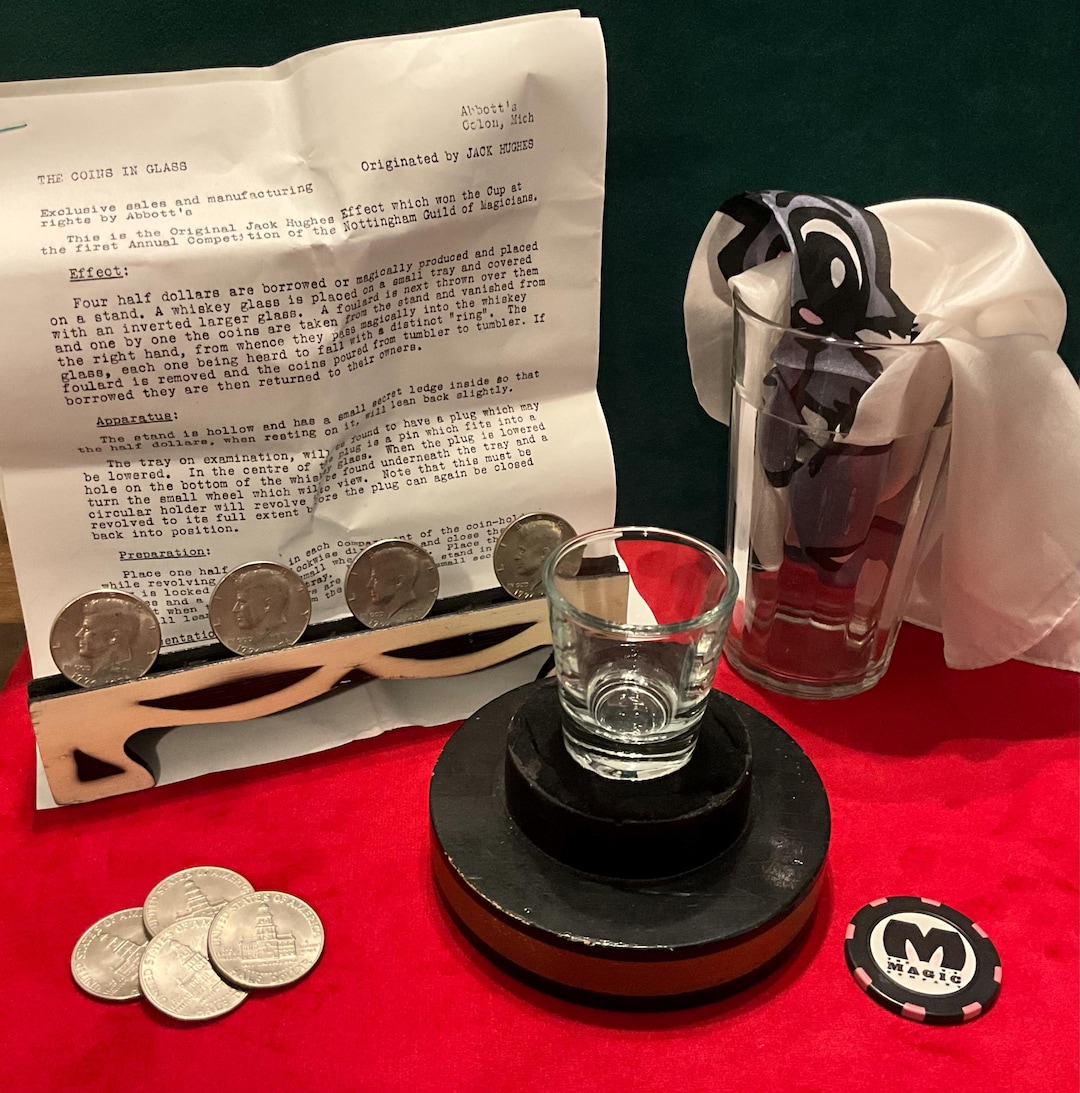 Abbott’s Magic - Vintage the Coins in Glass - John Hughes (rare ...