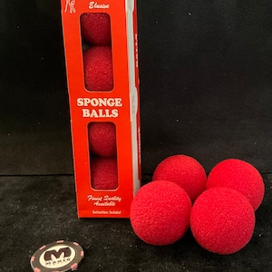 Vintage Ravel’s Classic 2” RED Sponge Balls (rare Find) - Etsy