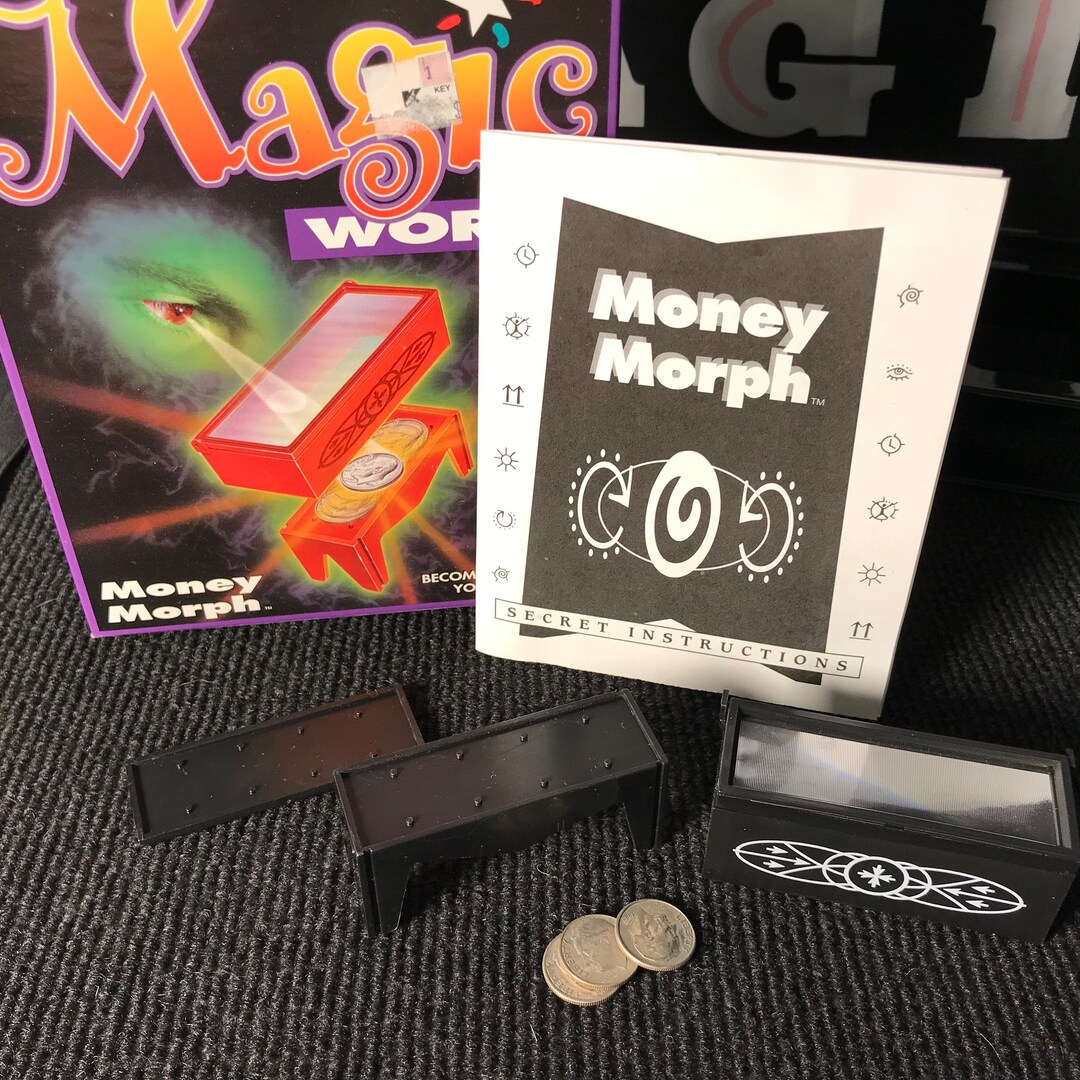 Tenyo Vintage Magic Money Morph Magic Works Collectible - Etsy Portugal