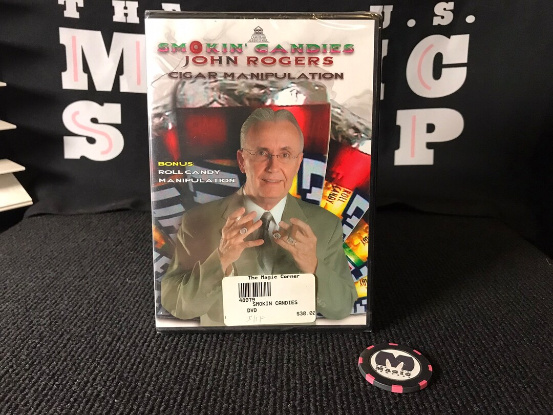 Vintage DVD Smoking Candies John Rogers Cigar Manipulation - Etsy