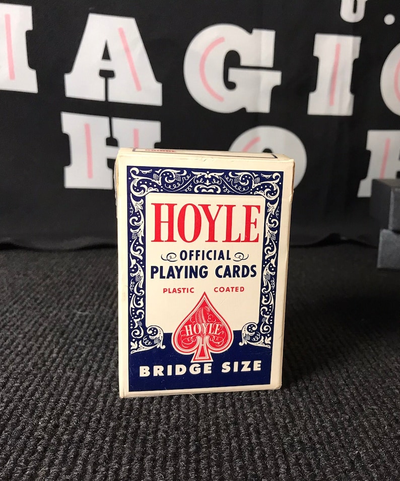 Hoyle Brand 1970s Official Playing Cards Bridge Size Nevada Finish ...