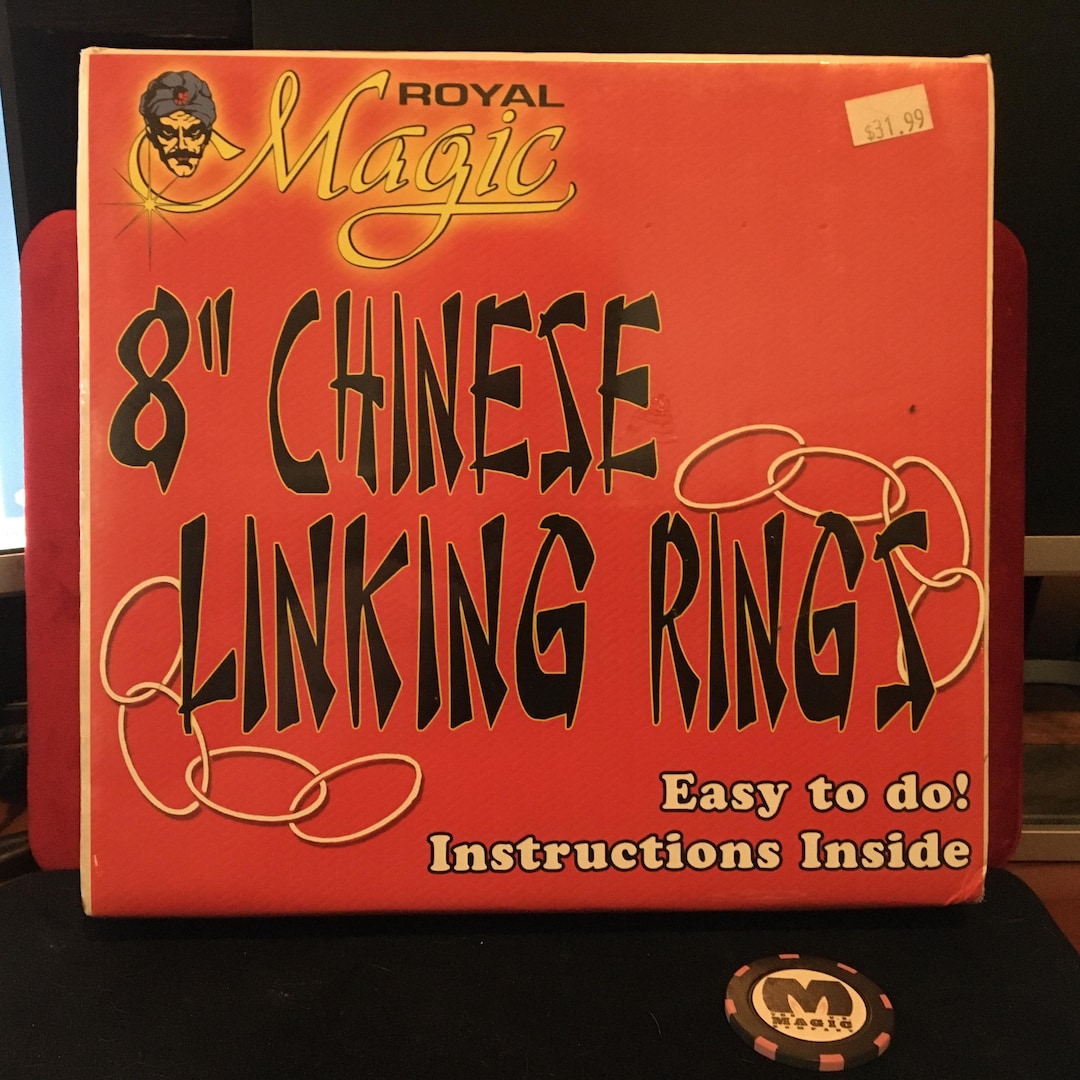 Royal Magic - Vintage 8" Chinese Linking Rings - Quality Rings! New ...